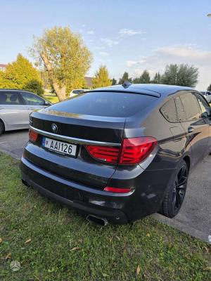 Pelēks BMW 535 Gran Turismo 2010 Klaipėda, ar dzinēja tilpumu 2.99 L un nobraukumu 280 tūkst. km par 10300 €, foto 10 vietnē AUTOMOTO.COM.LV