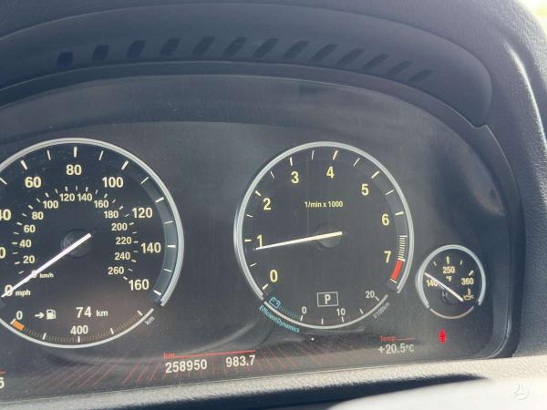 Grey BMW 535 Gran Turismo 2011 in Kedainiai, with an engine capacity of 2.98 L and mileage of 259 thousand km for 8500 €, photo 8 on AUTOMOTO.COM.LV