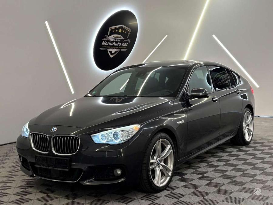 Grey BMW 535 Gran Turismo 2012 in Marijampole, with an engine capacity of 2.99 L and mileage of 181 thousand km for 12999 €, photo 10 on AUTOMOTO.COM.LV