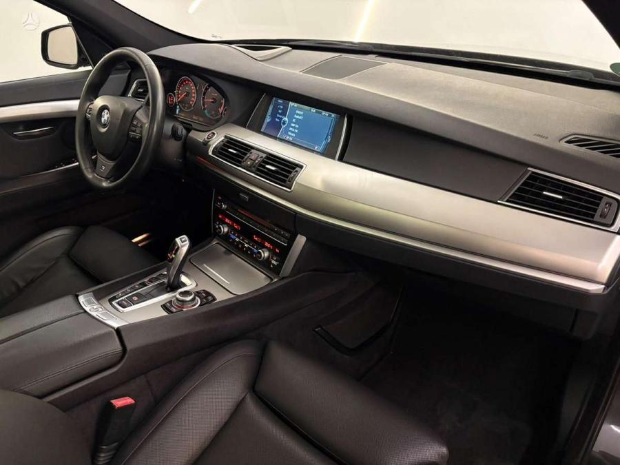 Grey BMW 535 Gran Turismo 2012 in Marijampole, with an engine capacity of 2.99 L and mileage of 181 thousand km for 12999 €, photo 19 on AUTOMOTO.COM.LV