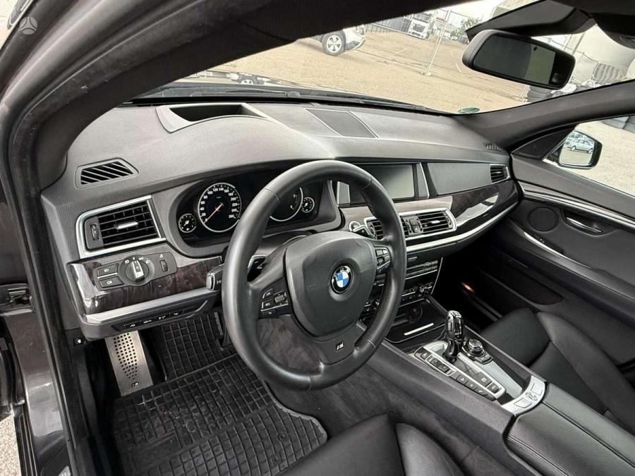 Grey BMW 535 Gran Turismo 2012 in Marijampole, with an engine capacity of 2.99 L and mileage of 250 thousand km for 11900 €, photo 10 on AUTOMOTO.COM.LV