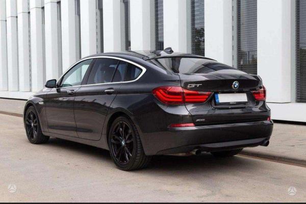 Pelēks BMW 535 Gran Turismo 2014 Viļņa, ar dzinēja tilpumu 2.98 L un nobraukumu 192 tūkst. km par 12500 €, foto 6 vietnē AUTOMOTO.COM.LV