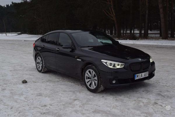 Grey BMW 535 Gran Turismo 2014 in Jonava, with an engine capacity of 2.99 L and mileage of 265 thousand km for 14500 €, photo 5 on AUTOMOTO.COM.LV