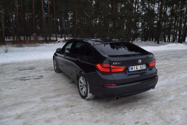 Grey BMW 535 Gran Turismo 2014 in Jonava, with an engine capacity of 2.99 L and mileage of 265 thousand km for 14500 €, photo 7 on AUTOMOTO.COM.LV