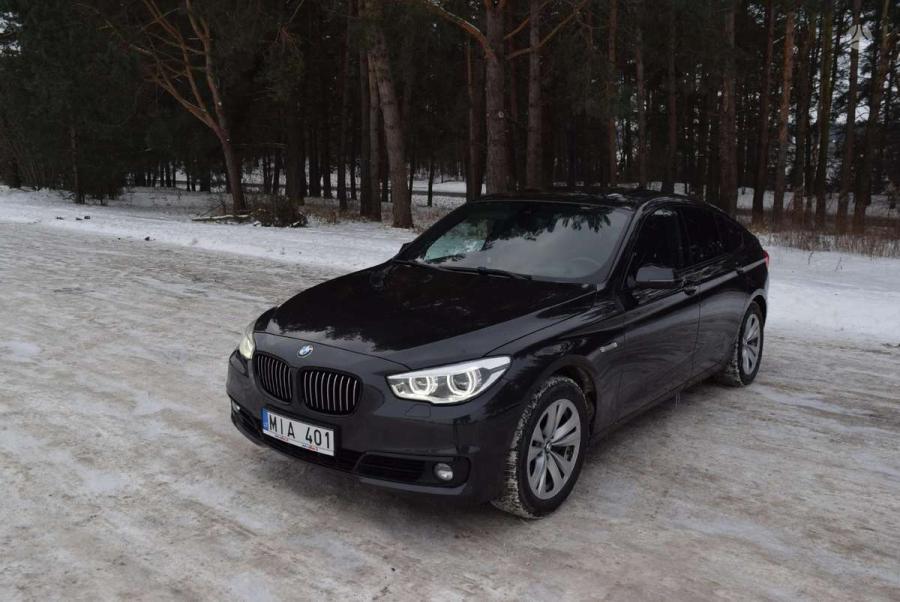 Pelēks BMW 535 Gran Turismo 2014 Jonava, ar dzinēja tilpumu 2.99 L un nobraukumu 265 tūkst. km par 14500 €, foto 14 vietnē AUTOMOTO.COM.LV