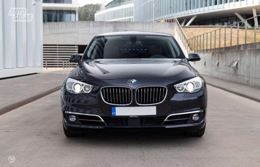 Pelēks BMW 535 Gran Turismo 2014 Viļņa, ar dzinēja tilpumu 3.00 L un nobraukumu 292 tūkst. km par 10700 €, foto 1 vietnē AUTOMOTO.COM.LV