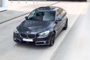 Grey BMW 535 Gran Turismo 2014 in Vilnius, with an engine capacity of 3.00 L and mileage of 292 thousand km for 10400 €, photo 7 on AUTOMOTO.COM.LV