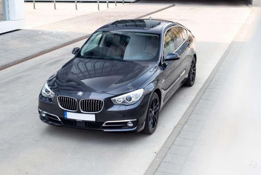 Grey BMW 535 Gran Turismo 2014 in Vilnius, with an engine capacity of 3.00 L and mileage of 292 thousand km for 10400 €, photo 7 on AUTOMOTO.COM.LV