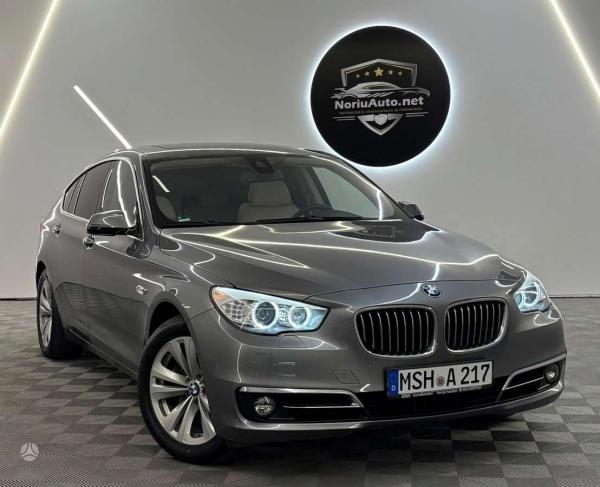 Pelēks BMW 535 Gran Turismo 2014 Marijampole, ar dzinēja tilpumu 2.99 L un nobraukumu 194 tūkst. km par 13750 €, foto 1 vietnē AUTOMOTO.COM.LV