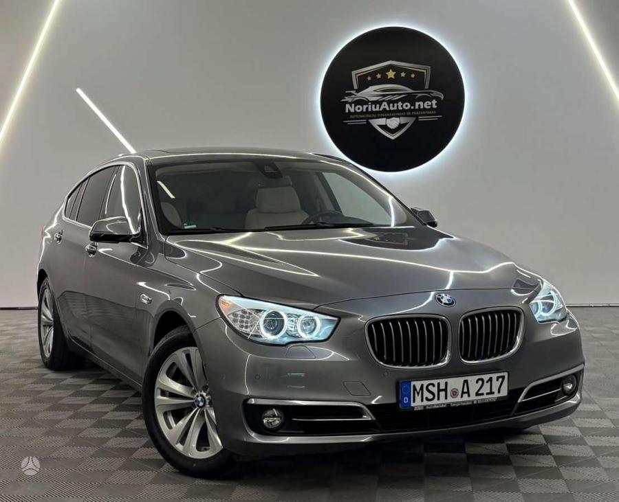Серый БМВ 535 Gran Turismo 2014 в Мариямполе, объемом двигателя 2.99 л и пробегом 194 тыс. км за 13750 €, фото 1 на AUTOMOTO.COM.LV