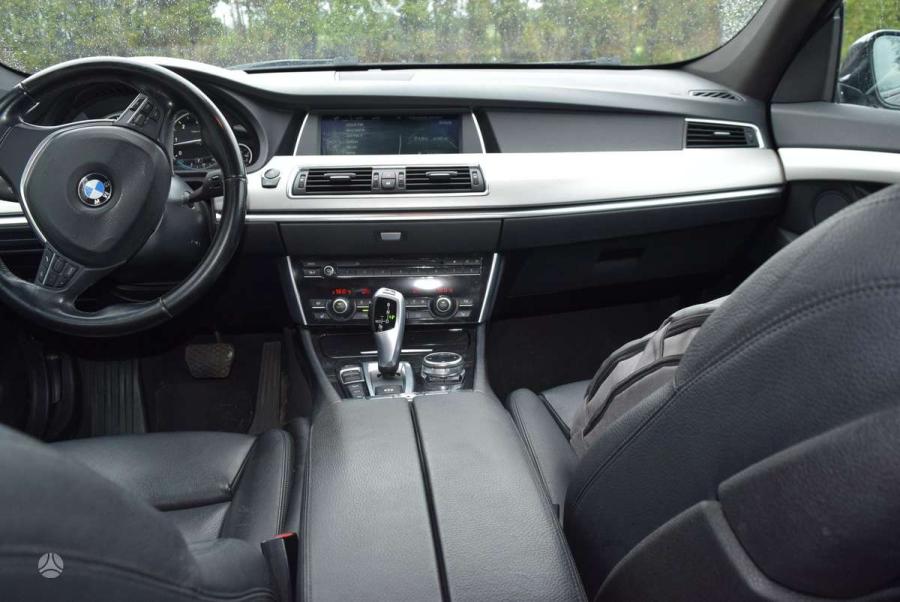 Grey BMW 535 Gran Turismo 2014 in Jonava, with an engine capacity of 2.99 L and mileage of 265 thousand km for 12999 €, photo 32 on AUTOMOTO.COM.LV