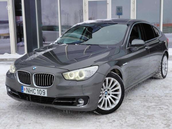 Pelēks BMW 535 Gran Turismo 2015 Viļņa, ar dzinēja tilpumu 2.98 L un nobraukumu 129 tūkst. km par 12500 €, foto 3 vietnē AUTOMOTO.COM.LV