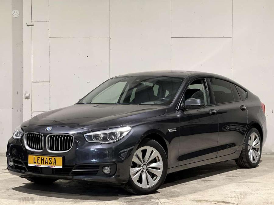Grey BMW 535 Gran Turismo 2015 in Klaipeda, with an engine capacity of 2.99 L and mileage of 241 thousand km for 14500 €, photo 1 on AUTOMOTO.COM.LV
