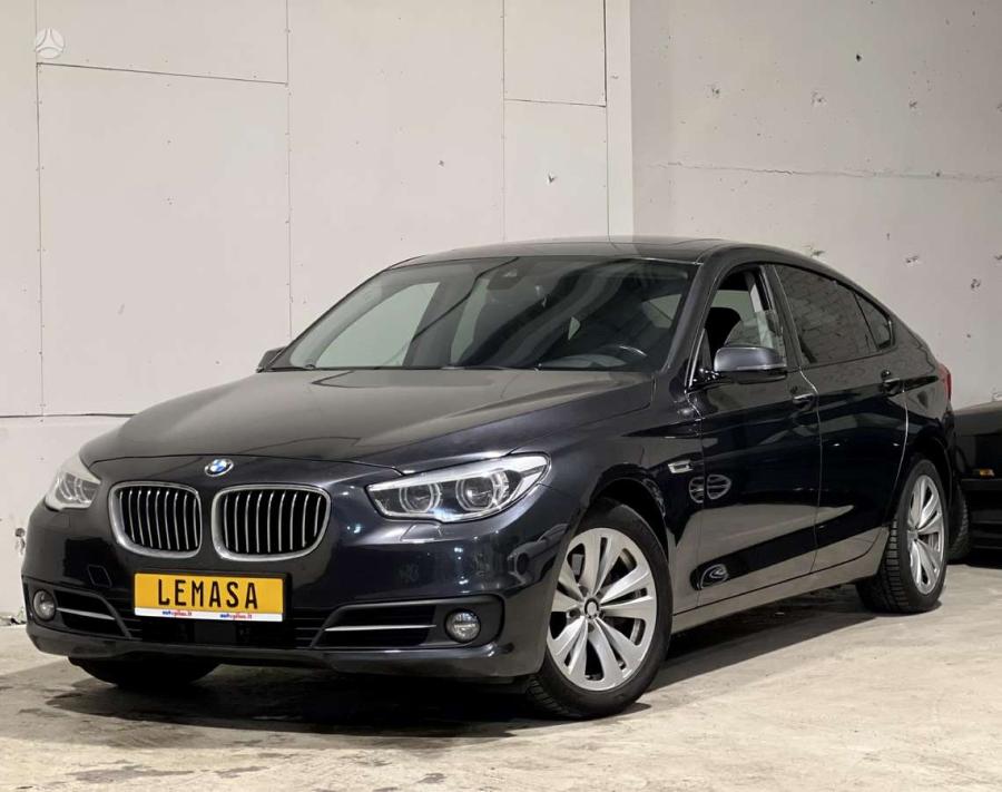 Grey BMW 535 Gran Turismo 2015 in Klaipeda, with an engine capacity of 2.99 L and mileage of 241 thousand km for 14500 €, photo 14 on AUTOMOTO.COM.LV