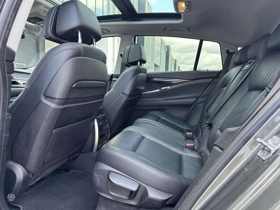 Grey BMW 535 Gran Turismo 2015 in Vilnius, with an engine capacity of 2.98 L and mileage of 129 thousand km for 9000 €, photo 10 on AUTOMOTO.COM.LV