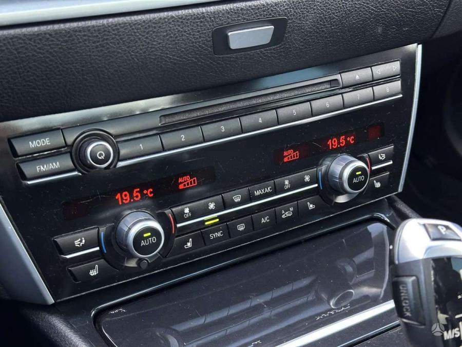 Grey BMW 535 Gran Turismo 2015 in Vilnius, with an engine capacity of 2.98 L and mileage of 129 thousand km for 9000 €, photo 19 on AUTOMOTO.COM.LV