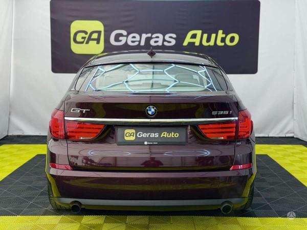 Sarkans BMW 535 Gran Turismo 2011 Viļņa, ar dzinēja tilpumu 2.98 L un nobraukumu 293 tūkst. km par 6490 €, foto 5 vietnē AUTOMOTO.COM.LV