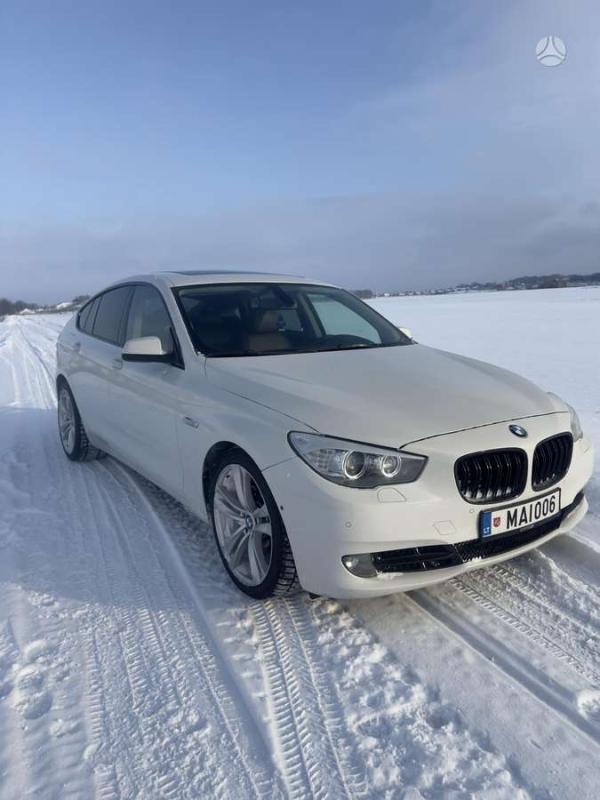 Balts BMW 535 Gran Turismo 2011 Kauņa, ar dzinēja tilpumu 2.98 L un nobraukumu 209 tūkst. km par 9850 €, foto 1 vietnē AUTOMOTO.COM.LV