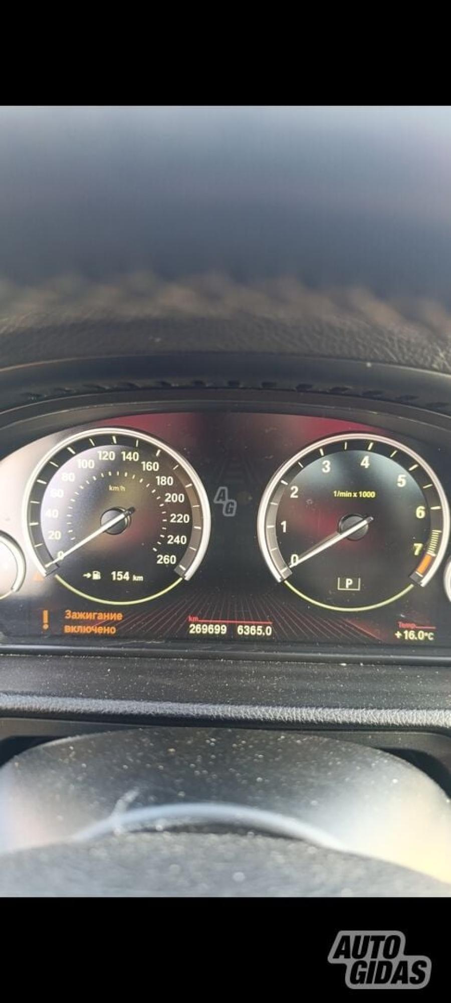 White BMW 535 Gran Turismo 2011 in Vilnius, with an engine capacity of 3.50 L and mileage of 272 thousand km for 6000 €, photo 12 on AUTOMOTO.COM.LV