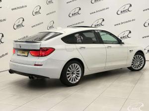 White BMW 535 Gran Turismo 2011 in Vilnius, with an engine capacity of 2.98 L and mileage of 262 thousand km for 6900 €, photo 4 on AUTOMOTO.COM.LV