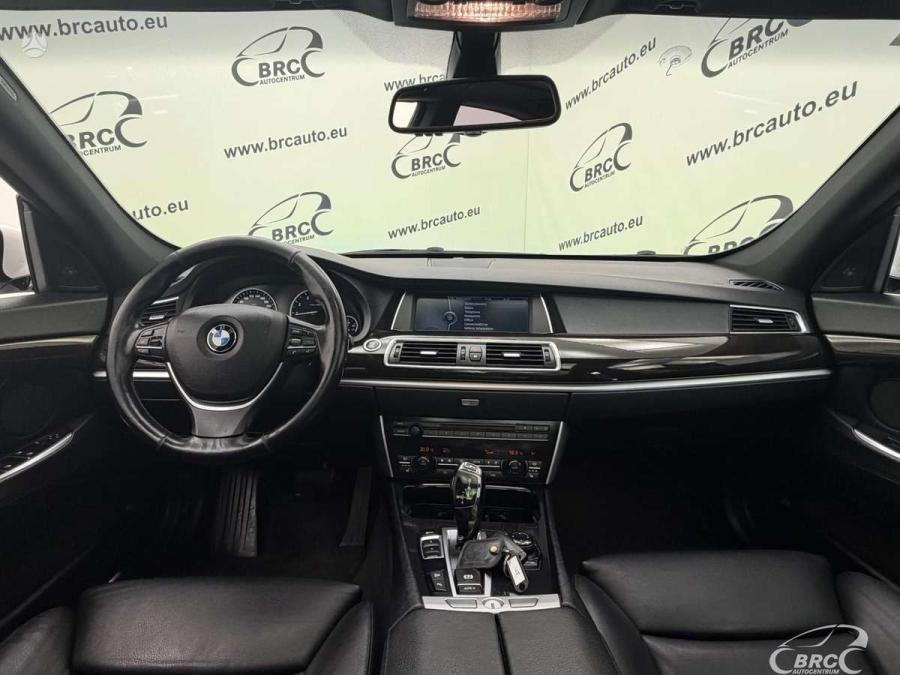White BMW 535 Gran Turismo 2011 in Vilnius, with an engine capacity of 2.98 L and mileage of 262 thousand km for 6900 €, photo 5 on AUTOMOTO.COM.LV