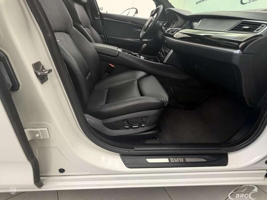 White BMW 535 Gran Turismo 2011 in Vilnius, with an engine capacity of 2.98 L and mileage of 262 thousand km for 6900 €, photo 8 on AUTOMOTO.COM.LV
