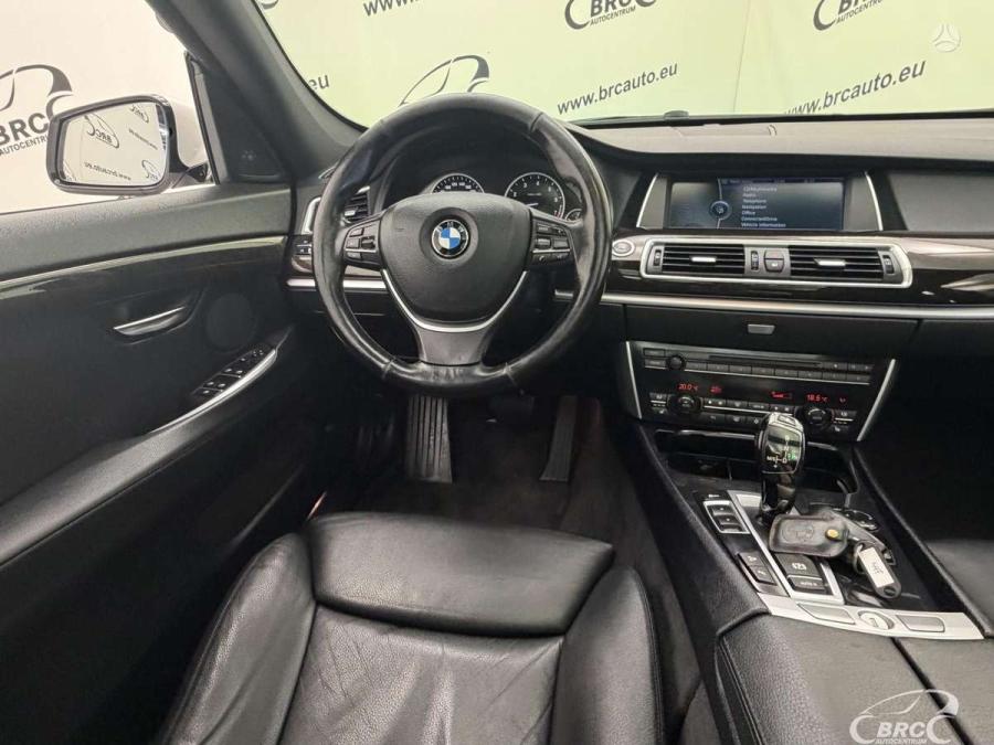 White BMW 535 Gran Turismo 2011 in Vilnius, with an engine capacity of 2.98 L and mileage of 262 thousand km for 6900 €, photo 16 on AUTOMOTO.COM.LV