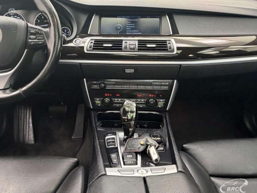 White BMW 535 Gran Turismo 2011 in Vilnius, with an engine capacity of 2.98 L and mileage of 262 thousand km for 6900 €, photo 17 on AUTOMOTO.COM.LV