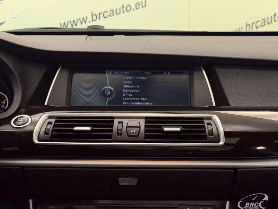 White BMW 535 Gran Turismo 2011 in Vilnius, with an engine capacity of 2.98 L and mileage of 262 thousand km for 6900 €, photo 18 on AUTOMOTO.COM.LV