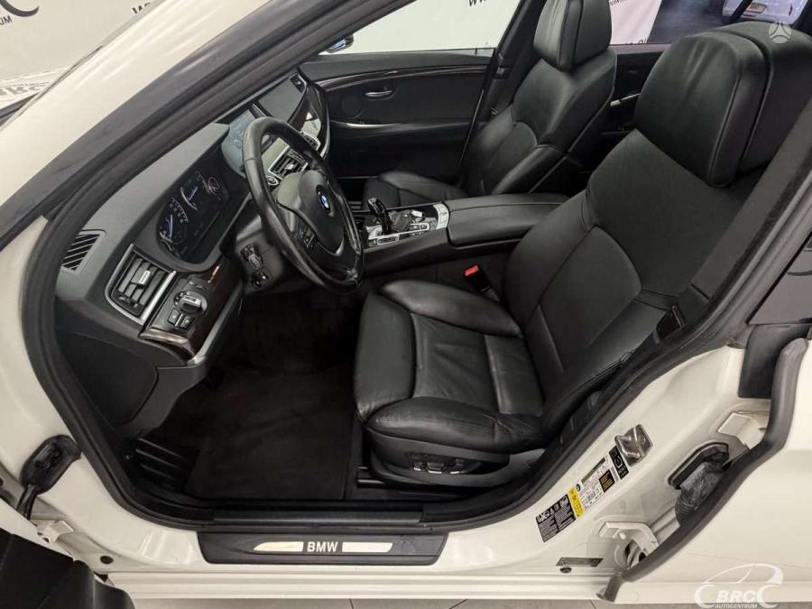 White BMW 535 Gran Turismo 2011 in Vilnius, with an engine capacity of 2.98 L and mileage of 262 thousand km for 6900 €, photo 23 on AUTOMOTO.COM.LV