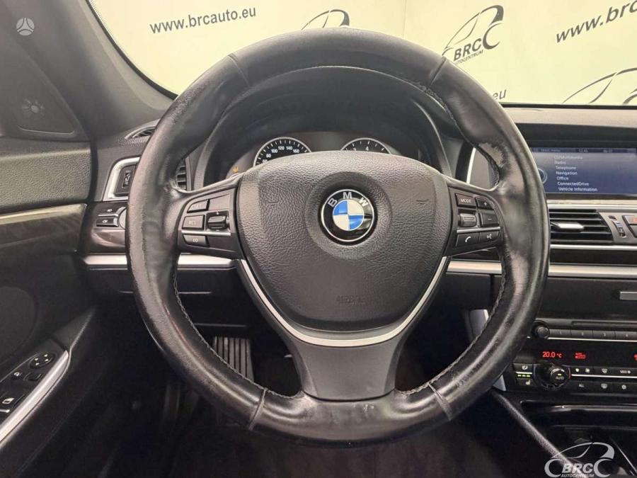 White BMW 535 Gran Turismo 2011 in Vilnius, with an engine capacity of 2.98 L and mileage of 262 thousand km for 6900 €, photo 31 on AUTOMOTO.COM.LV