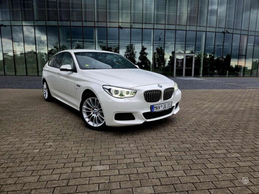 White BMW 535 Gran Turismo 2013 in Siauliai, with an engine capacity of 2.99 L and mileage of 221 thousand km for 15555 €, photo 1 on AUTOMOTO.COM.LV