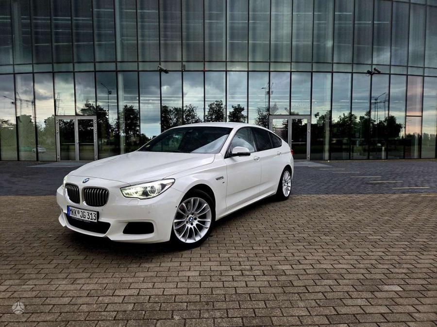 White BMW 535 Gran Turismo 2013 in Siauliai, with an engine capacity of 2.99 L and mileage of 221 thousand km for 15555 €, photo 3 on AUTOMOTO.COM.LV