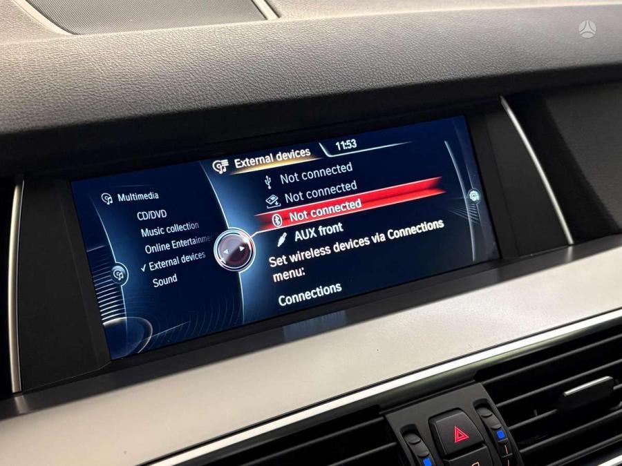 Balts BMW 535 Gran Turismo 2015 Marijampole, ar dzinēja tilpumu 2.99 L un nobraukumu 261 tūkst. km par 16450 €, foto 25 vietnē AUTOMOTO.COM.LV