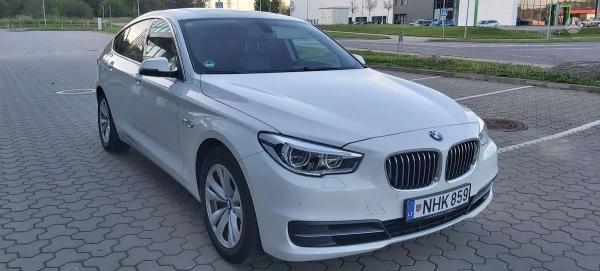 Balts BMW 535 Gran Turismo 2016 Viļņa, ar dzinēja tilpumu 2.99 L un nobraukumu 300 tūkst. km par 11800 €, foto 1 vietnē AUTOMOTO.COM.LV
