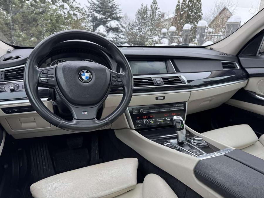 Dzeltens BMW 535 Gran Turismo 2011 Viļņa, ar dzinēja tilpumu 3.00 L un nobraukumu 280 tūkst. km par 8450 €, foto 13 vietnē AUTOMOTO.COM.LV
