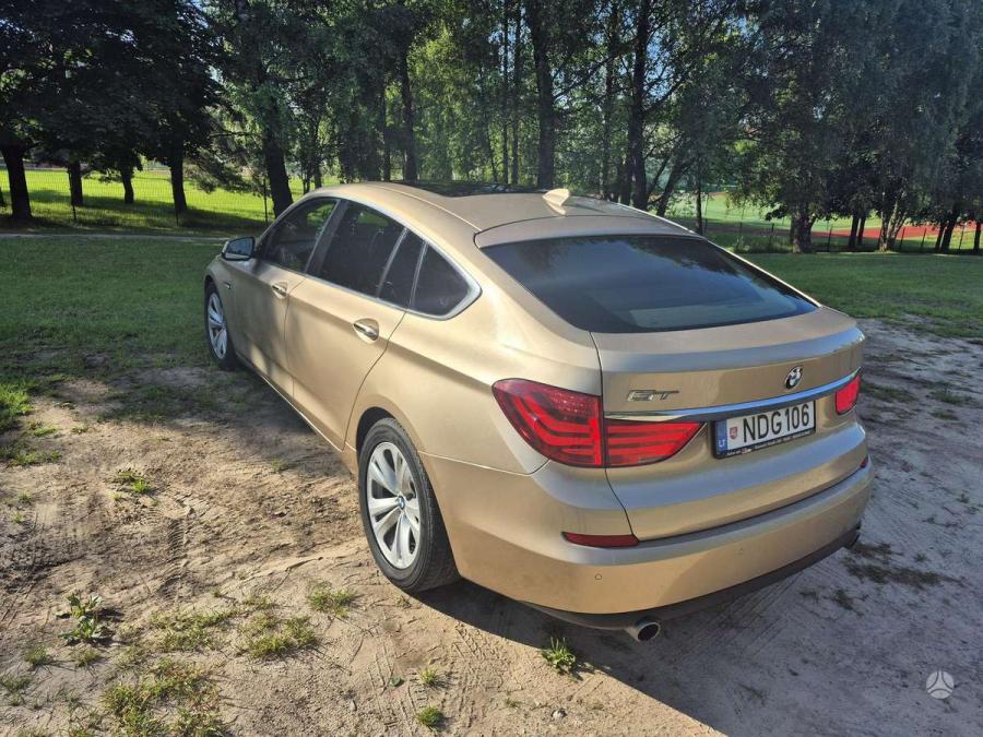 Dzeltens BMW 535 Gran Turismo 2010 Viļņa, ar dzinēja tilpumu 2.99 L un nobraukumu 199 tūkst. km par 10999 €, foto 3 vietnē AUTOMOTO.COM.LV