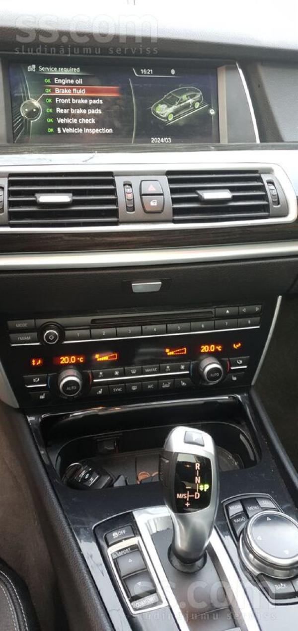 Grey BMW 535 2014 in Dobele, with an engine capacity of 3.50 L and mileage of 230 thousand km for 10800 €, photo 8 on AUTOMOTO.COM.LV
