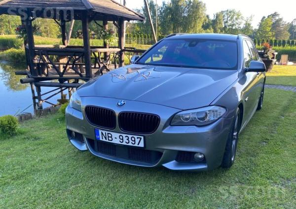 Grey BMW 535 2012 in Jelgava, with an engine capacity of 3.00 L and mileage of 0 thousand km for 10500 €, photo 1 on AUTOMOTO.COM.LV
