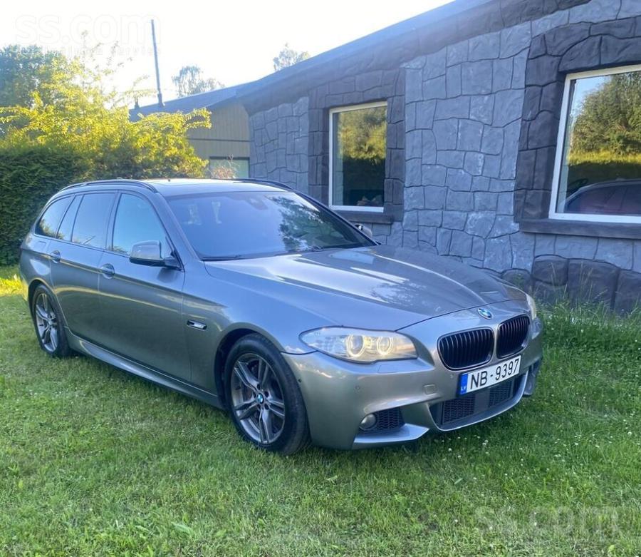 Grey BMW 535 2012 in Jelgava, with an engine capacity of 3.00 L and mileage of 0 thousand km for 10500 €, photo 7 on AUTOMOTO.COM.LV