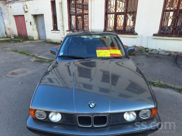 Pelēks BMW 535 1989 Rīga, ar dzinēja tilpumu 3.50 L un nobraukumu 208 tūkst. km par 11500 €, foto 10 vietnē AUTOMOTO.COM.LV