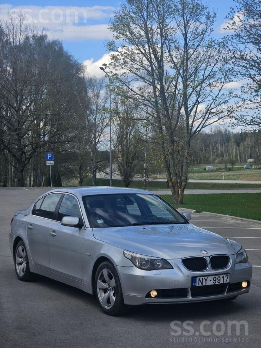 Pelēks BMW 535 2005 Rīga, ar dzinēja tilpumu 3.00 L un nobraukumu 297 tūkst. km par 3900 €, foto 6 vietnē AUTOMOTO.COM.LV