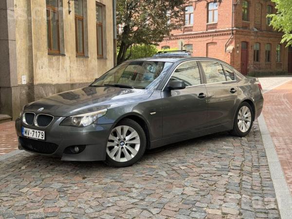 Pelēks BMW 535 2005 Cēsis, ar dzinēja tilpumu 3.00 L un nobraukumu 233 tūkst. km par 3990 €, foto 2 vietnē AUTOMOTO.COM.LV