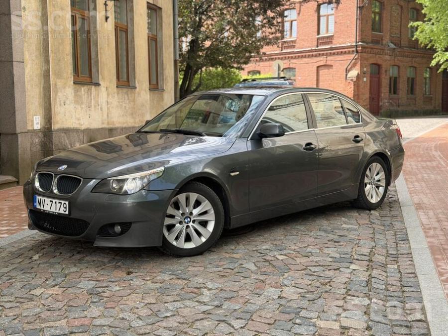 Pelēks BMW 535 2005 Cēsis, ar dzinēja tilpumu 3.00 L un nobraukumu 233 tūkst. km par 3990 €, foto 3 vietnē AUTOMOTO.COM.LV