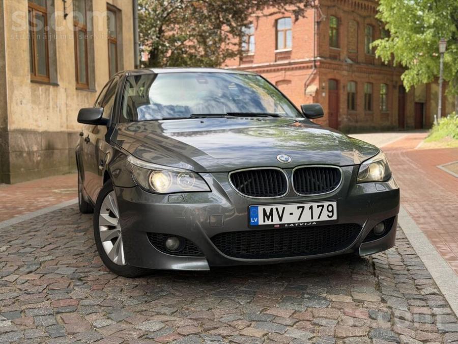 Pelēks BMW 535 2005 Cēsis, ar dzinēja tilpumu 3.00 L un nobraukumu 233 tūkst. km par 3990 €, foto 7 vietnē AUTOMOTO.COM.LV