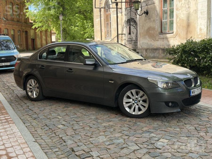 Pelēks BMW 535 2005 Cēsis, ar dzinēja tilpumu 3.00 L un nobraukumu 233 tūkst. km par 3990 €, foto 8 vietnē AUTOMOTO.COM.LV