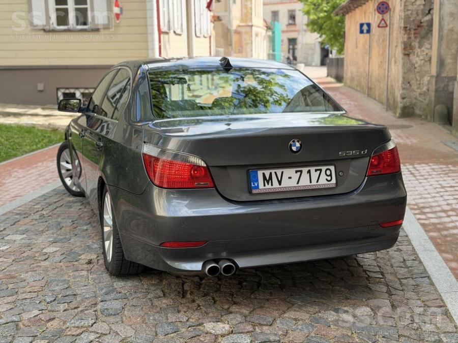 Pelēks BMW 535 2005 Cēsis, ar dzinēja tilpumu 3.00 L un nobraukumu 233 tūkst. km par 3990 €, foto 9 vietnē AUTOMOTO.COM.LV