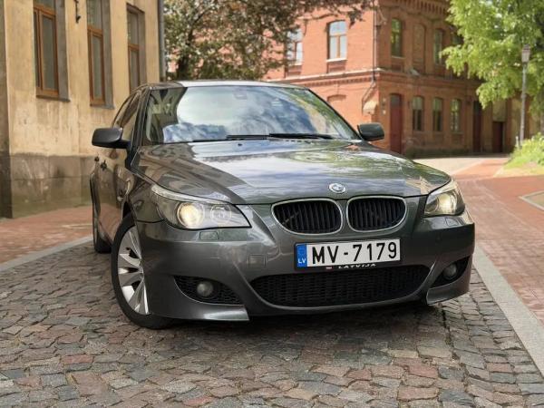 Grey BMW 535 2005 in Cesis, with an engine capacity of 3.00 L and mileage of 233 thousand km for 3990 €, photo 6 on AUTOMOTO.COM.LV