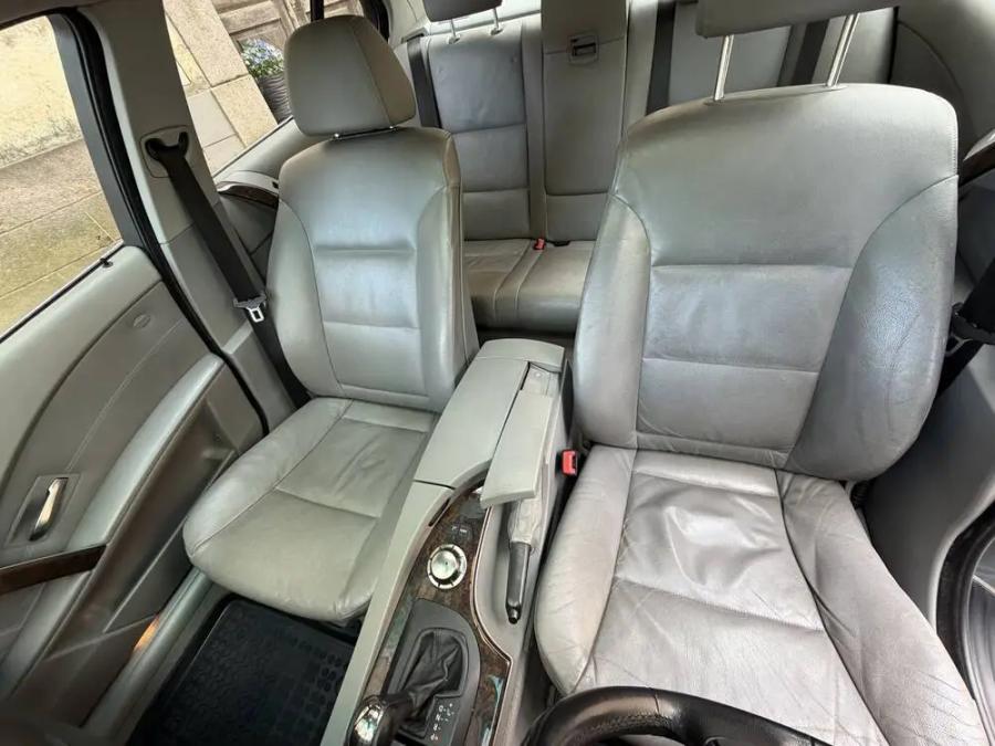 Pelēks BMW 535 2005 Cēsis, ar dzinēja tilpumu 3.00 L un nobraukumu 233 tūkst. km par 3990 €, foto 19 vietnē AUTOMOTO.COM.LV