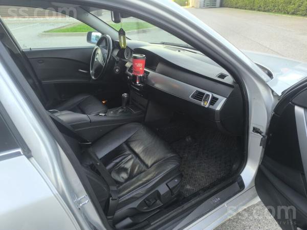 Grey BMW 535 2005 in Ogre, with an engine capacity of 3.00 L and mileage of 325 thousand km for 4500 €, photo 5 on AUTOMOTO.COM.LV